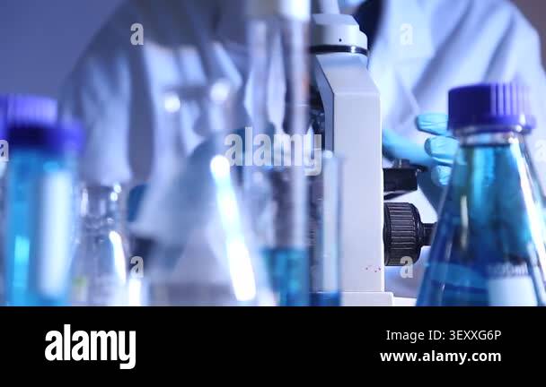 close up of a medical laboratory Stock Video Footage - Alamy