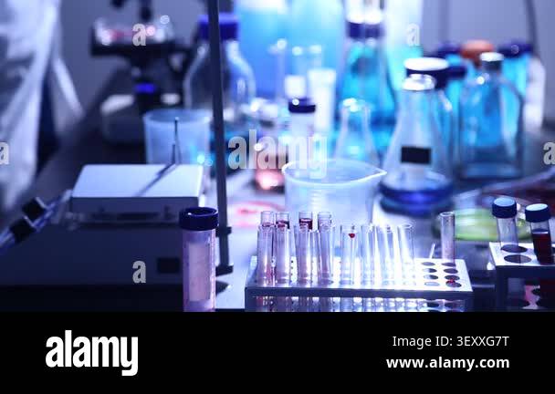 close up of a laboratory equipment in a lab Stock Video Footage - Alamy