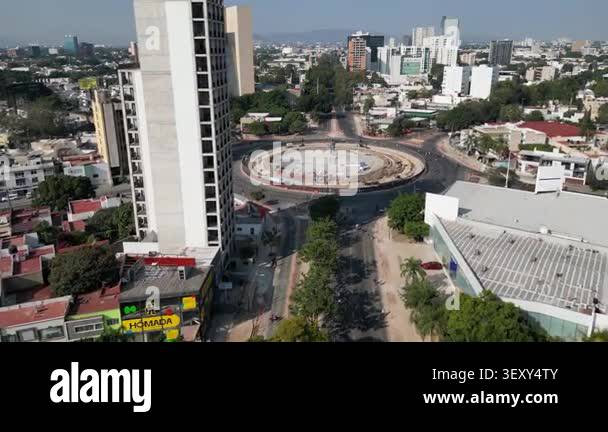 Guadalajara, Mexico - November 16 2025: Aerial perspective capturing ...