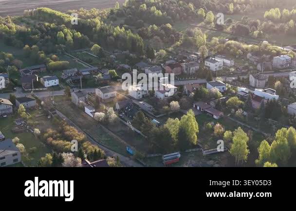 Pollution from home heating in a modern setting Stock Video Footage - Alamy