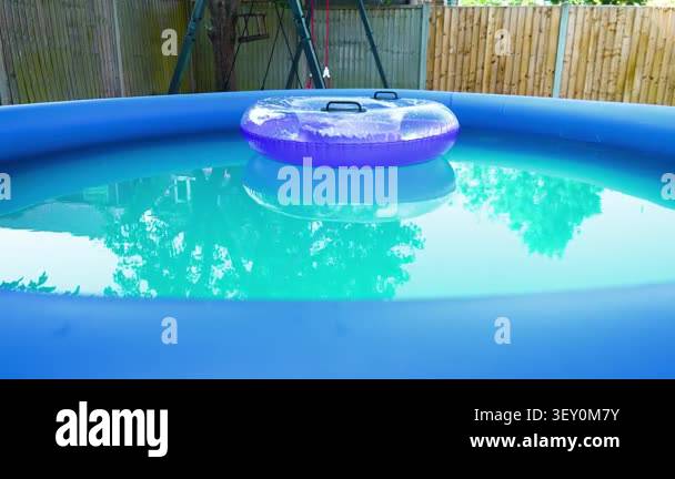 Heatwave backyard pool cooling. Home inflatable swimming pool helping ...