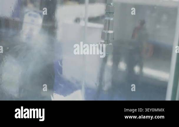 Industrial spray nozzle cleaning precision in manufacturing process ...