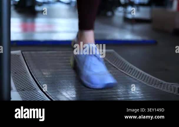 Healthy Athletic Woman with Toned Body Working Out in Professional Gym ...