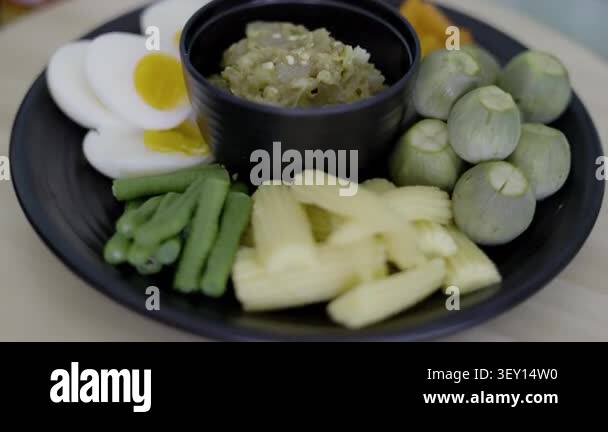 korean traditional food, rice cake with rice Stock Video Footage - Alamy