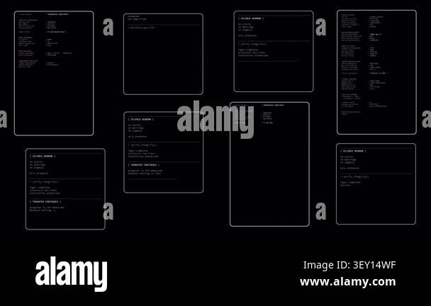 Video overlay template fictional programming random code and software ...
