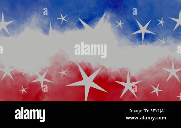 American holidays and events animation .USA flag abstract background ...
