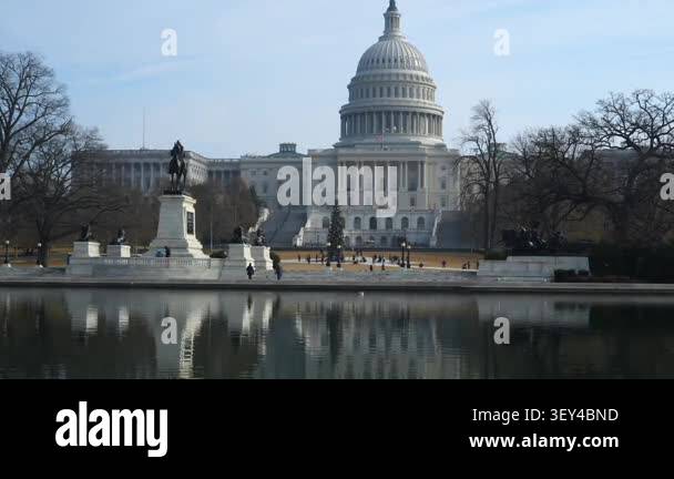 Washington, District of Columbia: In the background is the United ...