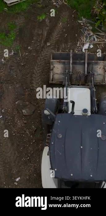 Aerial footage showing process and patterns in soil Stock Video Footage ...