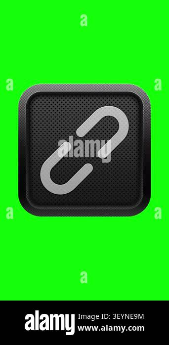 Metallic sparkle or magic effect icon interface button on green ...