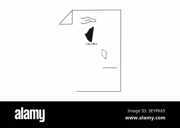 A minimalist line drawing depicts two hands, one above and one below ...