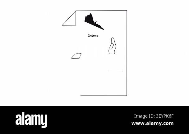A simple black and white outline drawing of a document. It features a ...