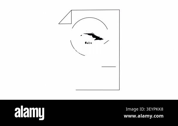 A simple line drawing of a document with a recycling symbol and lines ...