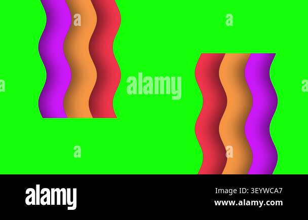 vector background of abstract colored lines Stock Video Footage - Alamy