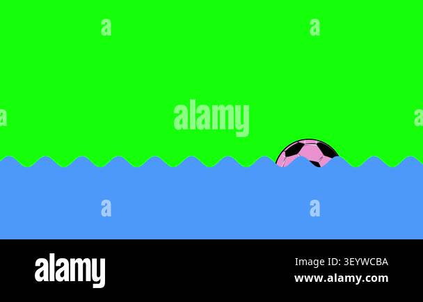 cute cartoon swimming pool Stock Video Footage - Alamy
