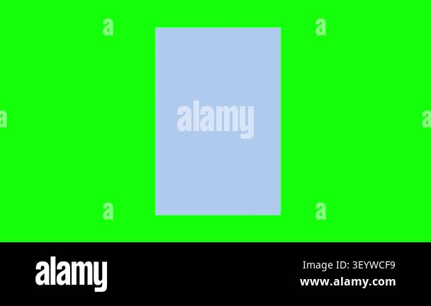 blank green note book Stock Video Footage - Alamy