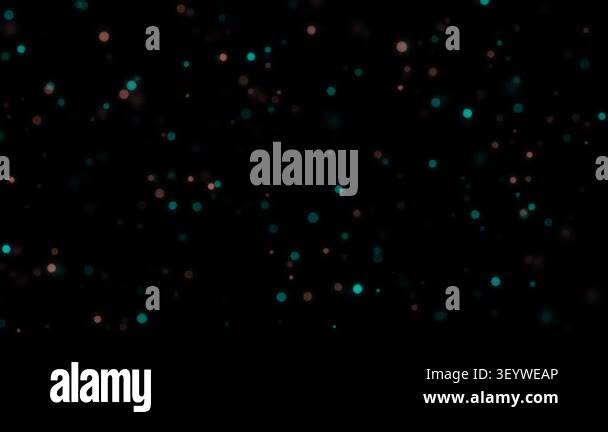 abstract background with black particles. 3 d rendering Stock Video ...