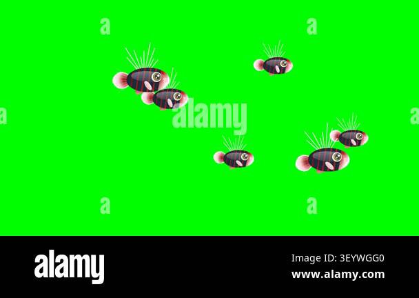 green background with a small little baby Stock Video Footage - Alamy