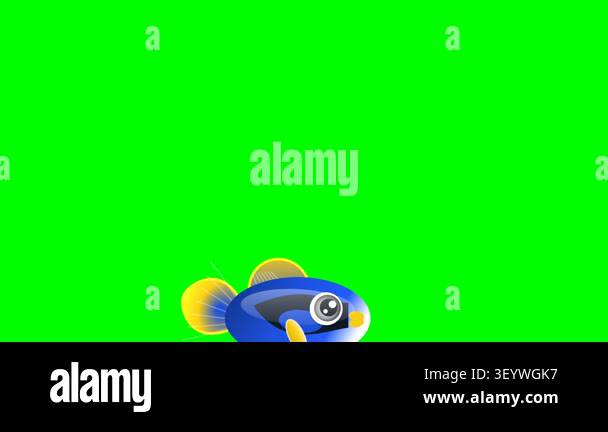 3 d render of cute cartoon alien Stock Video Footage - Alamy