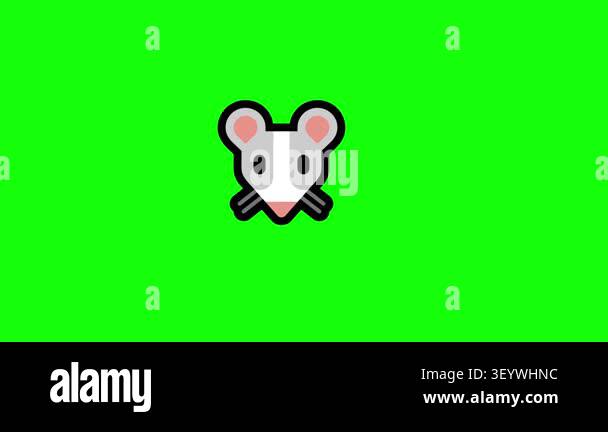 mouse icon vector illustration Stock Video Footage - Alamy