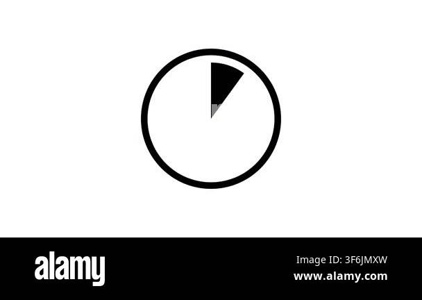 Circular download progress bar animation transforming into a checkmark ...