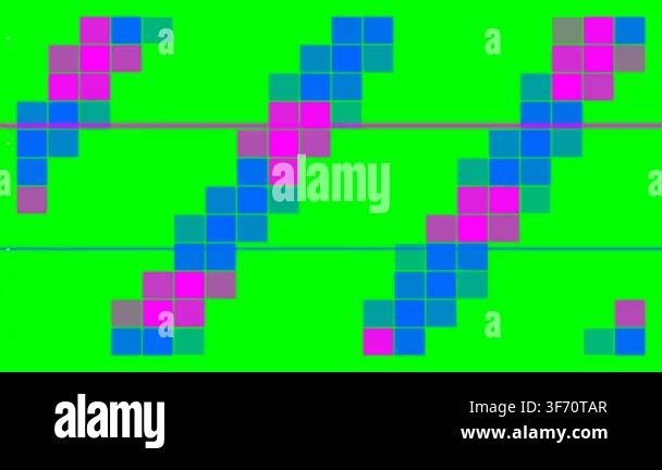A digital graphic featuring a vibrant green background with a complex ...