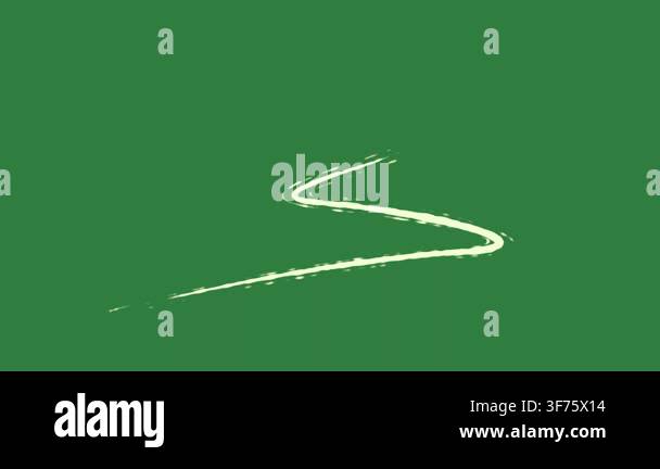 vector illustration design of green pencil icon Stock Video Footage - Alamy