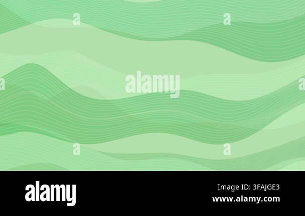 Abstract Flowing Green Graphic Design 4K Stock Video Footage - Alamy