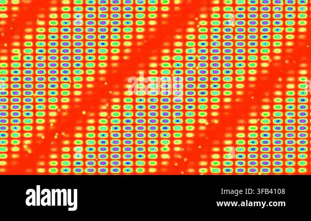 seamless abstract pattern with geometric elements Stock Video Footage ...
