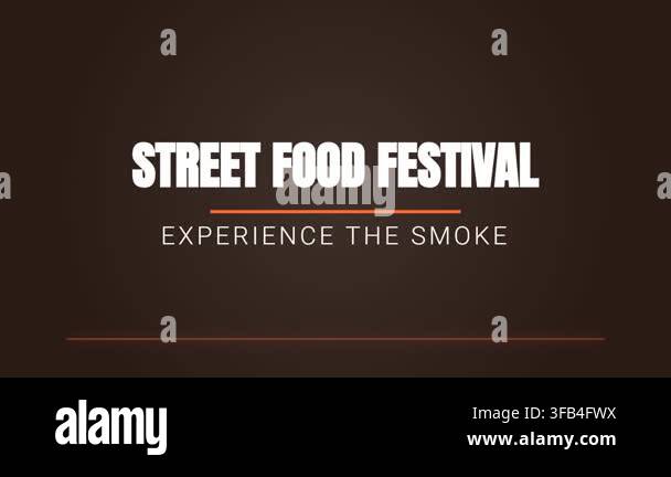 vector festival food party Stock Video Footage - Alamy