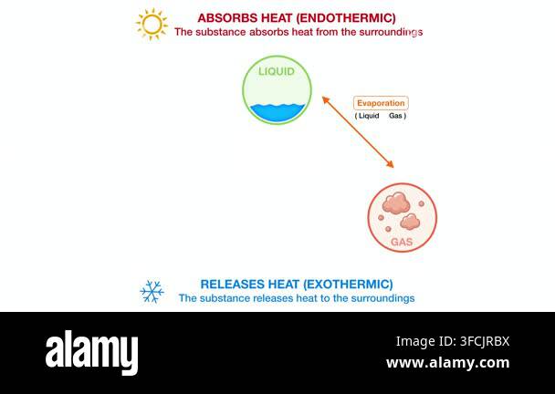 Animation of physics, Thermodynamic infographic diagram illustrating ...