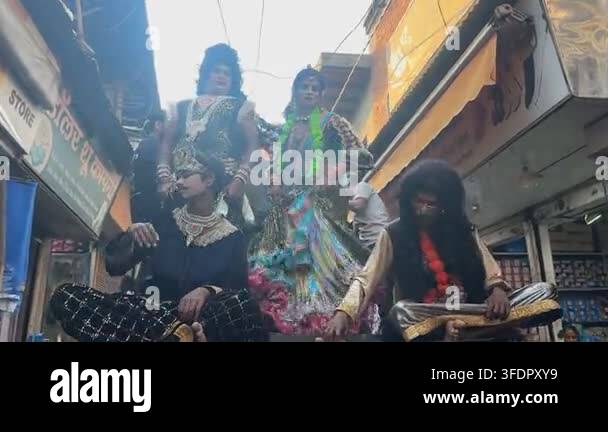 Khurja, Uttar Pradesh, India - September 28 2025: Group of the ...