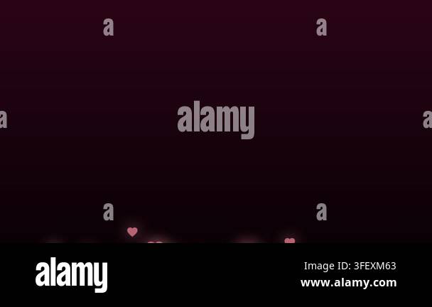 Thank You Love Card Design Stock Video Footage Alamy