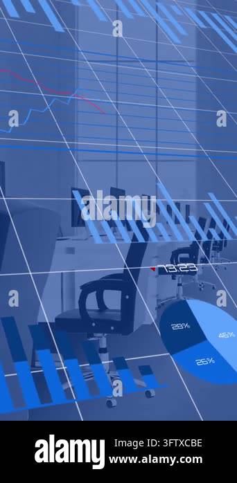 Animation of statistical data processing over grid network against ...