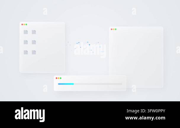 Professional 4K organizational hub diagram featuring dynamic connection ...