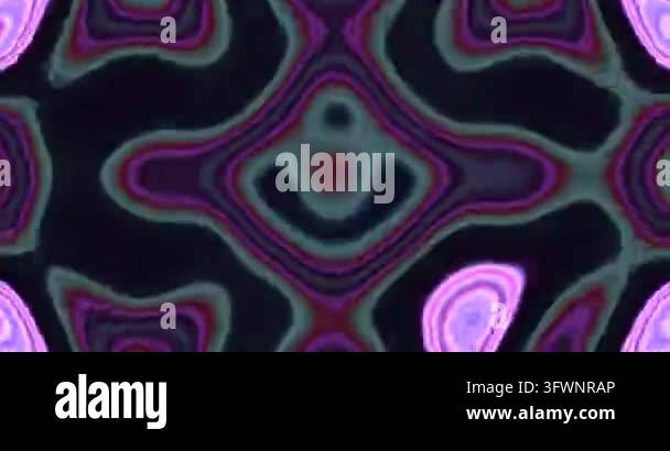 Abstract patterns creating vibrant shapes and colors in background ...