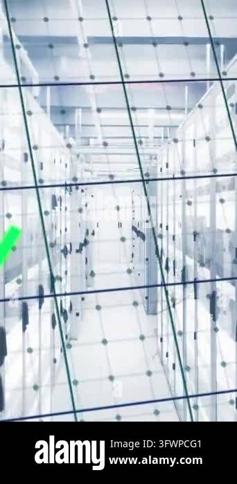 Animation of mathematical equations and graphs over grid network ...