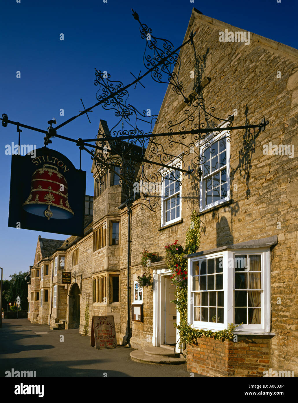 The Bell Stilton Cambridgeshire England UK Stock Photo - Alamy