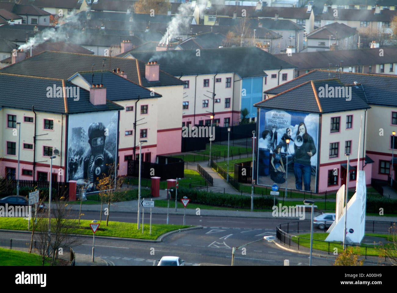 Londonderry Cityscape Derry County Londonderry Northern Ireland Stock ...