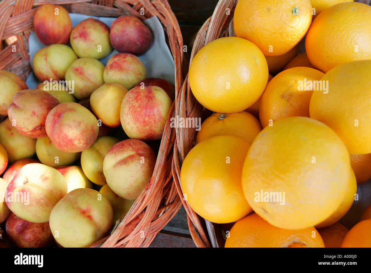 Orange peach cocktail food organic vitamin C color colour market ...