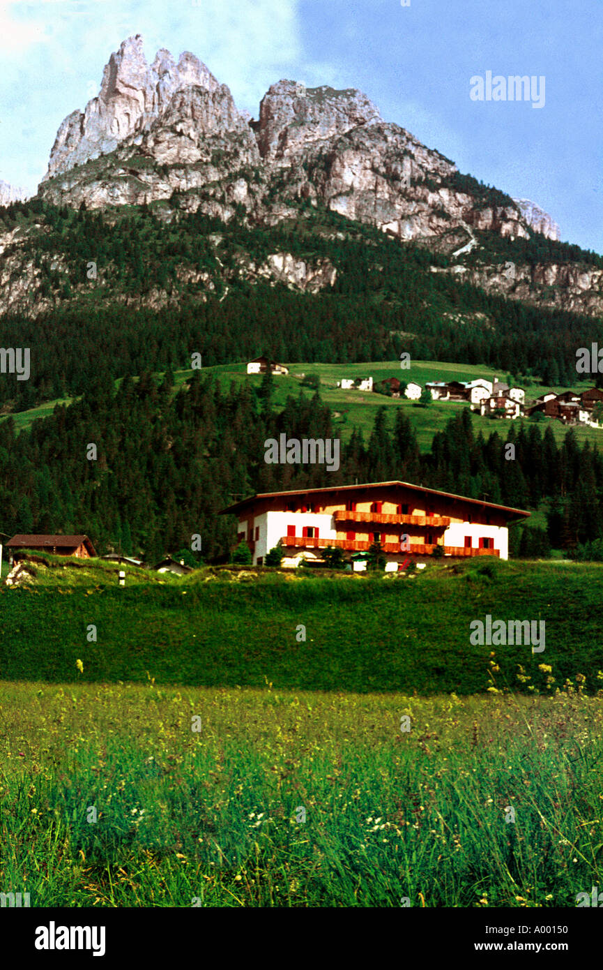 Fassa valley in the Dolomites of Trent Stock Photo - Alamy