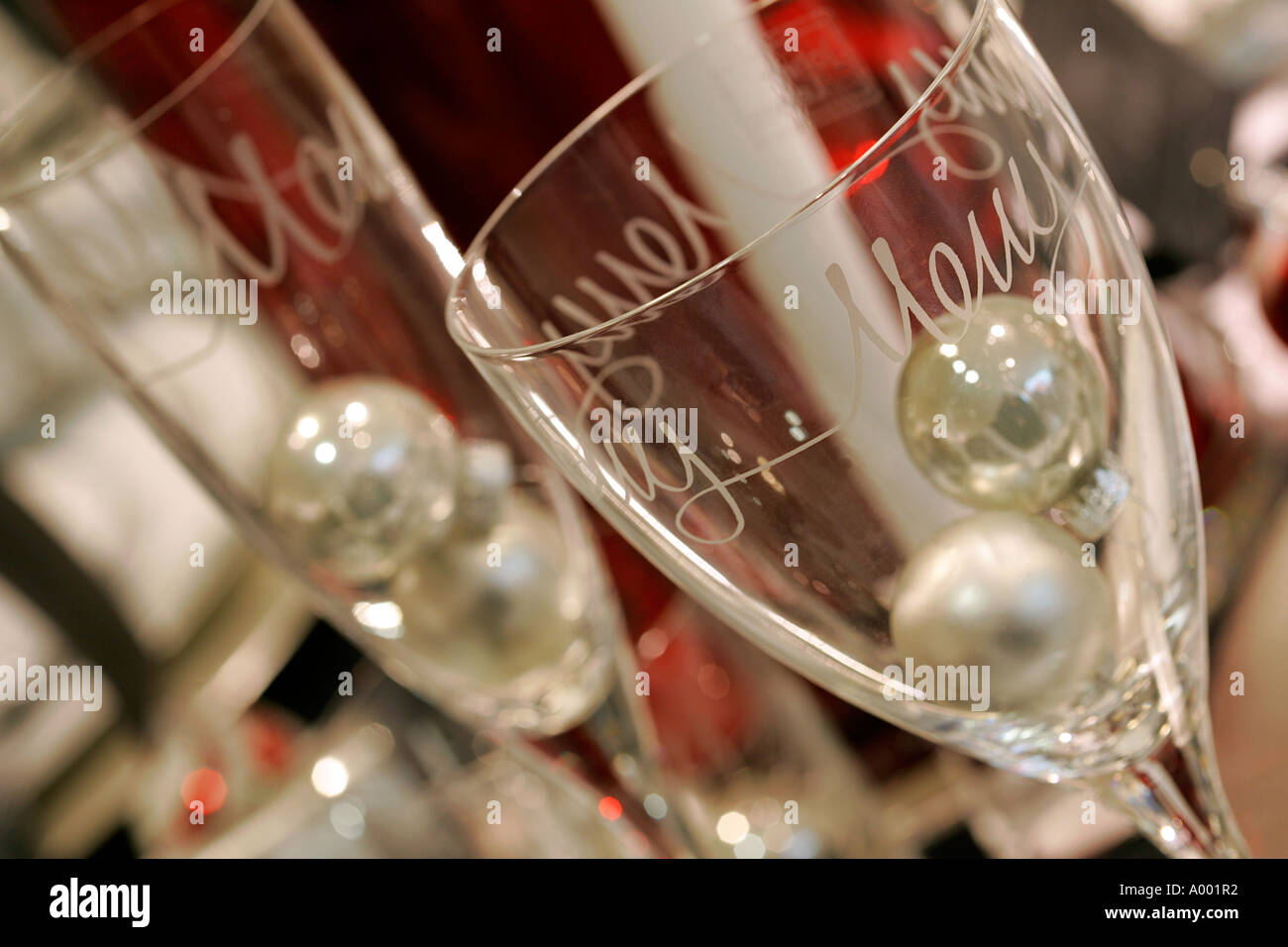 Glassful boll bubble presents John Lewis Trafford centre Manchester ...