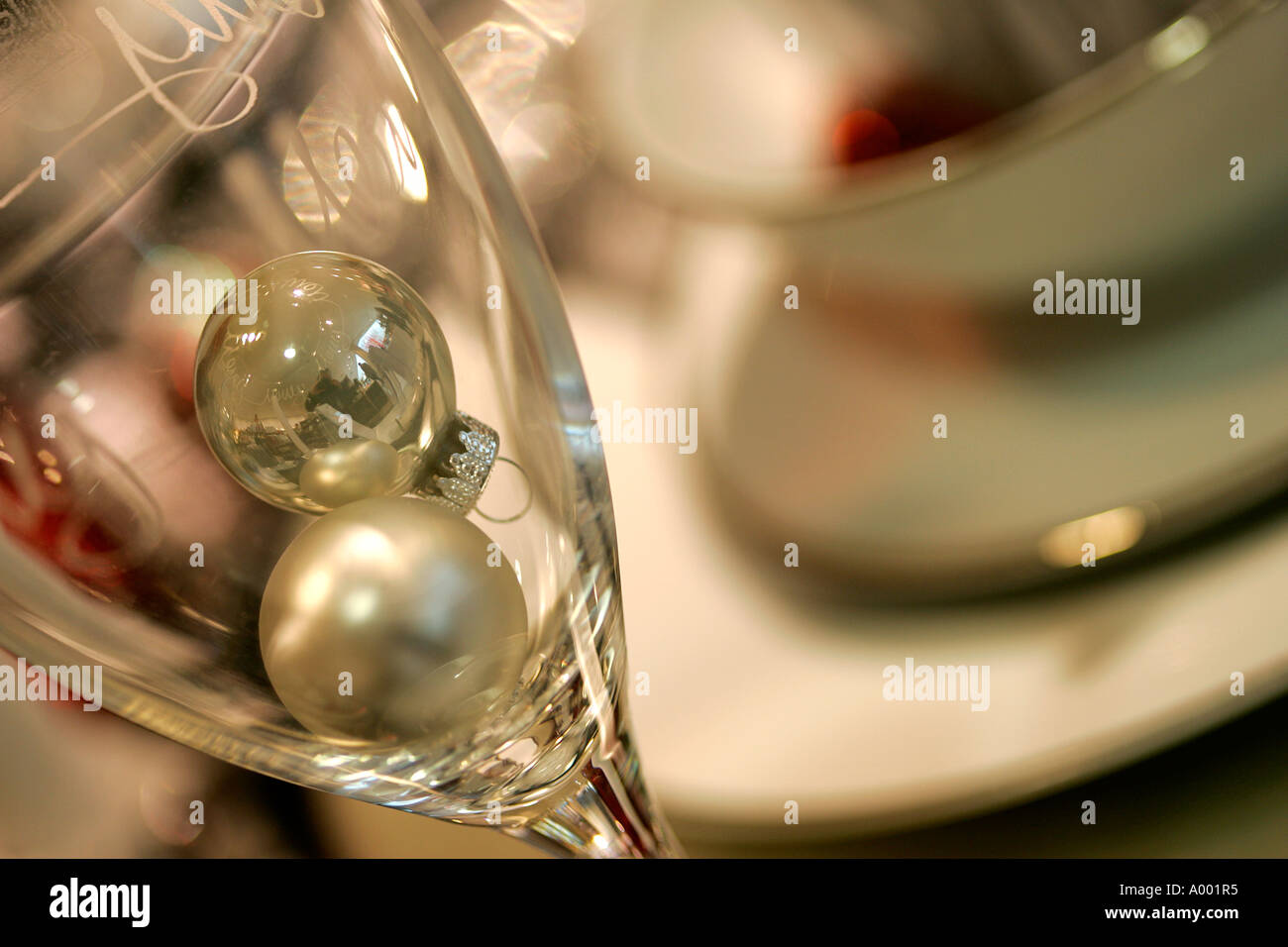 Glassful boll bubble presents John Lewis Trafford centre Manchester ...