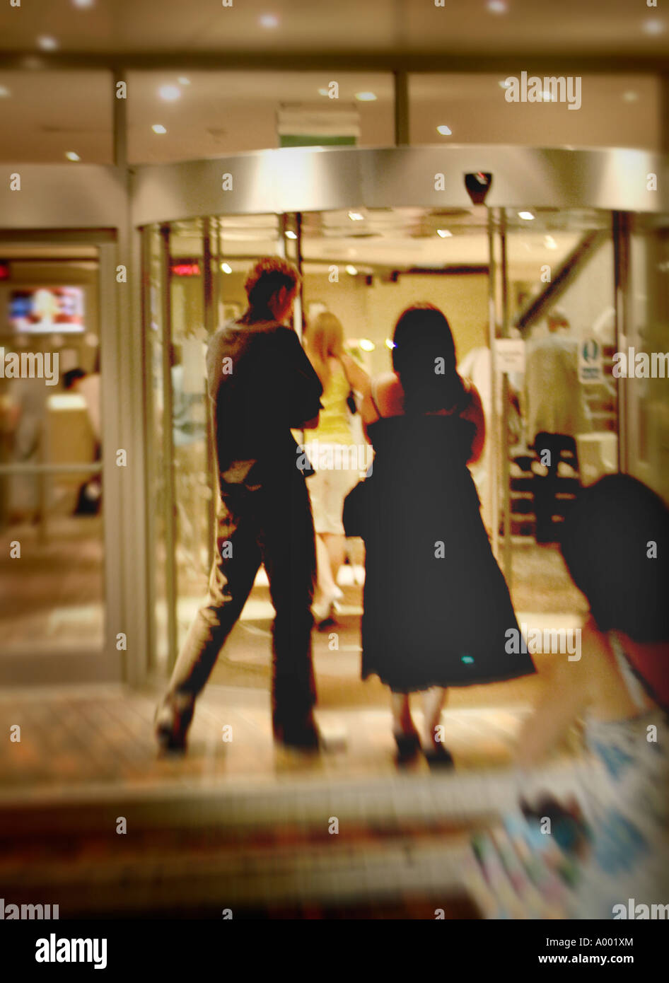 couple being followed Stock Photo - Alamy