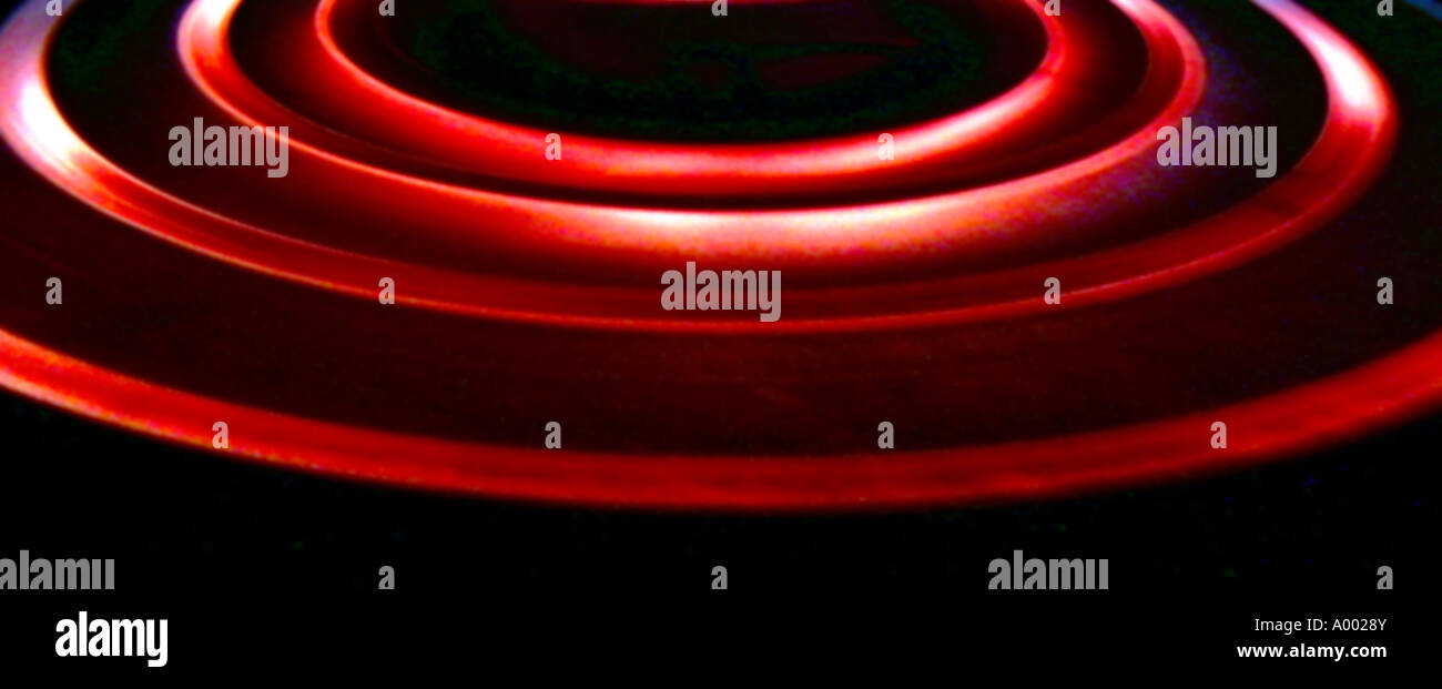 abstract red rings Stock Photo - Alamy
