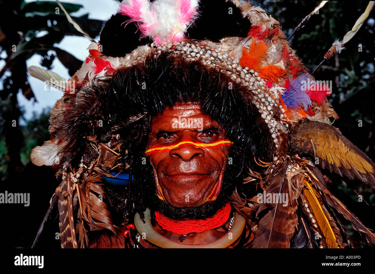 Huli wigman tari highlands papua hi-res stock photography and images ...