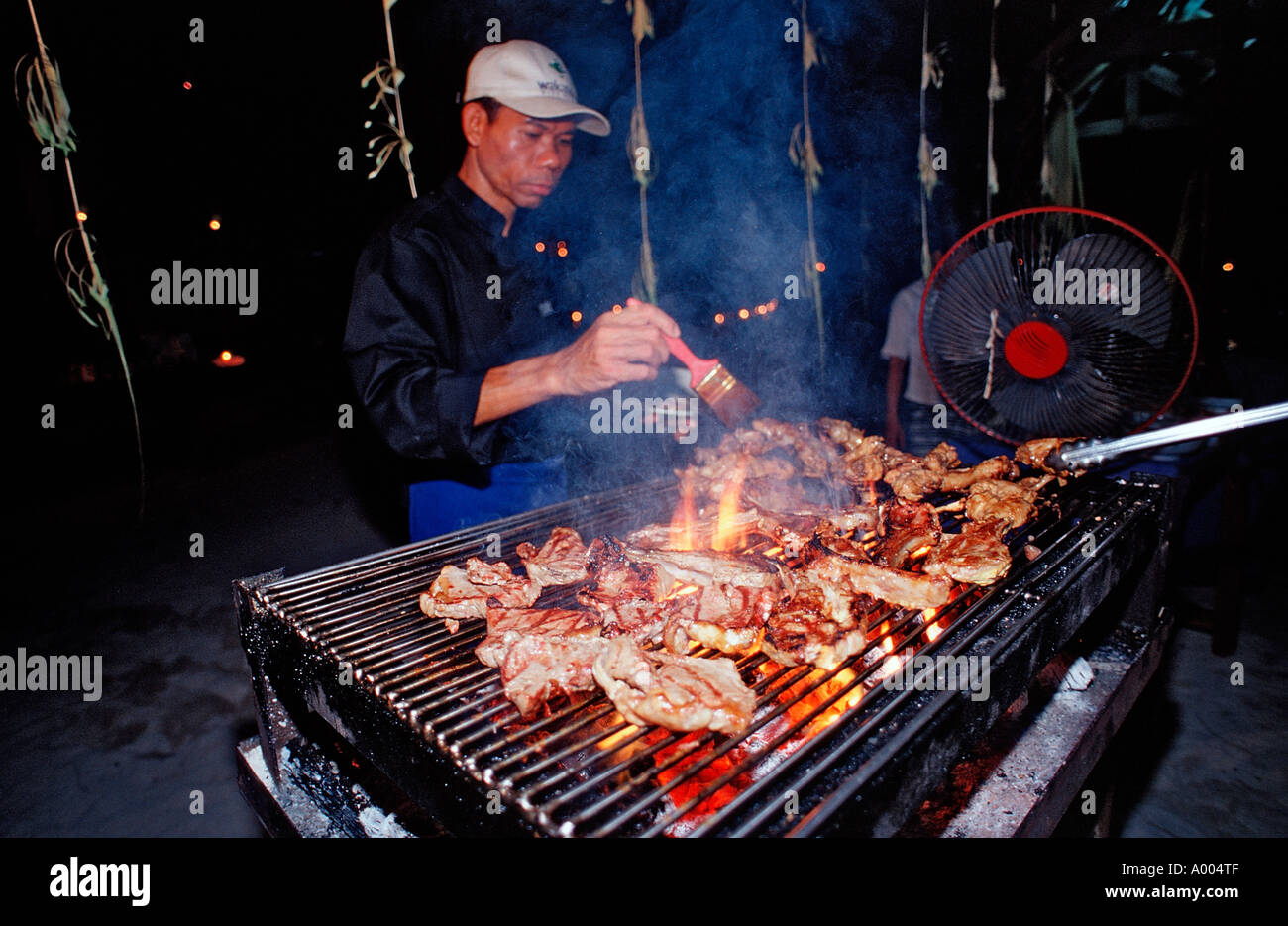 Barbecue BBQ Indonesia Wakatobi Dive Resort Sulawesi Indian Ocean ...