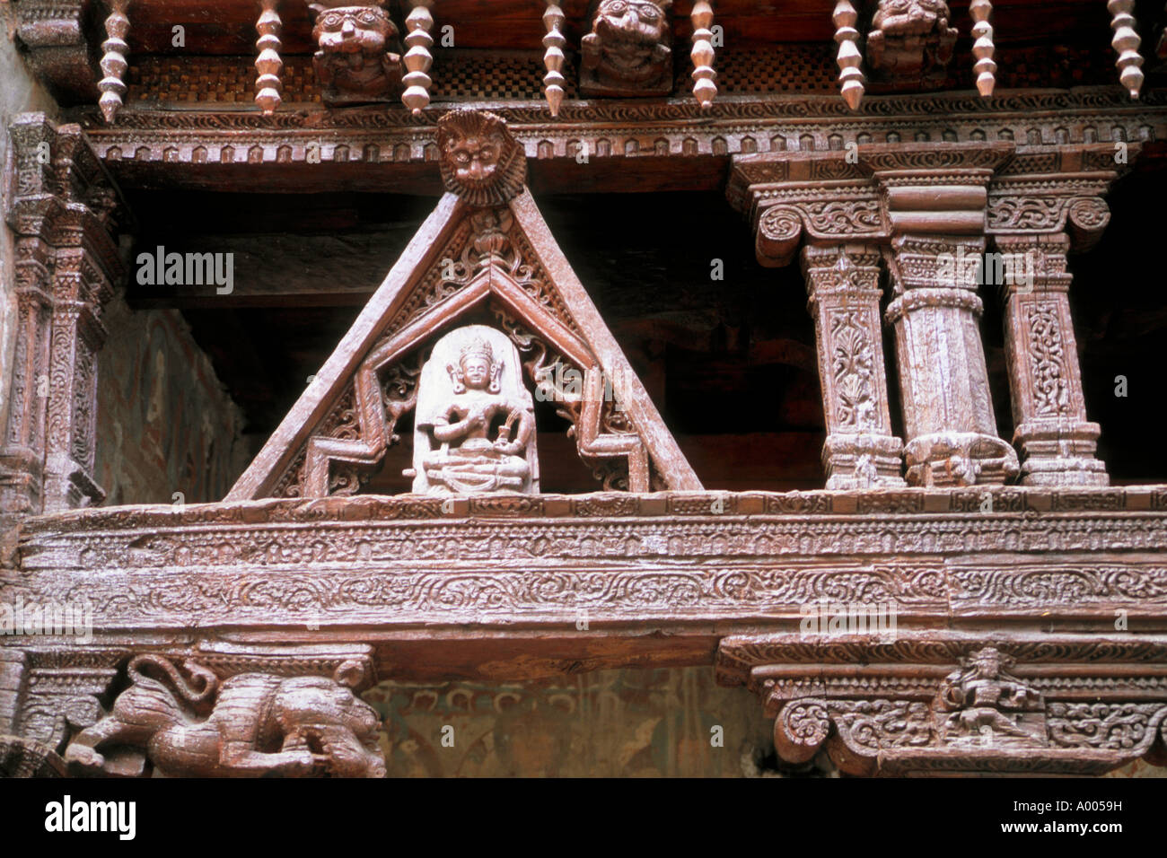 India Jammu Kashmir Ladakh Alchi Gompa tibetan buddhist monastery ...