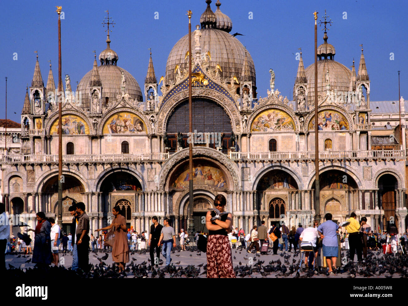 Venice Piazza San Marco St Marks Square Cathedral Basilica San Marco ...