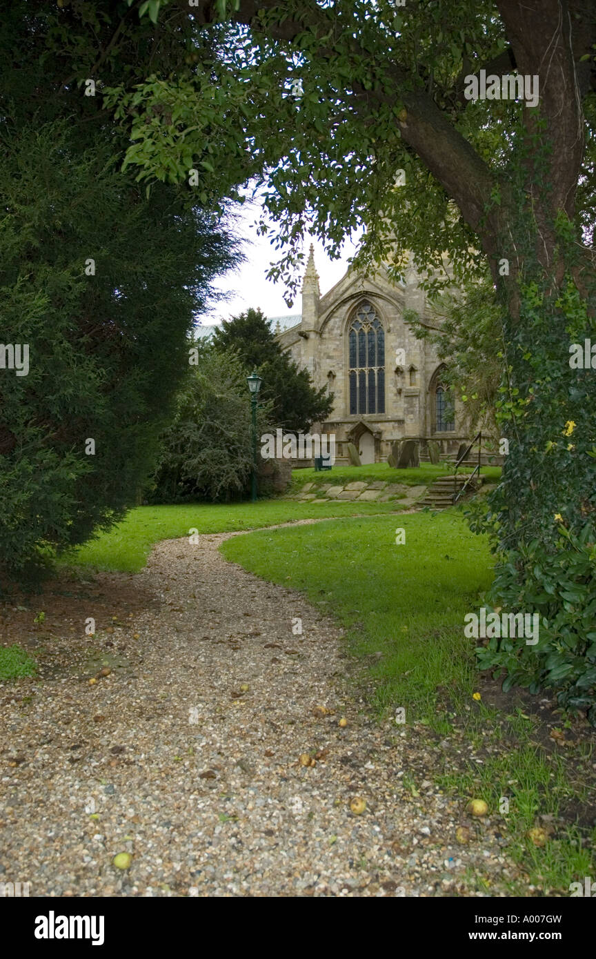 Parish Church of St Patrick, Patrington, East Yorkshire Stock Photo - Alamy