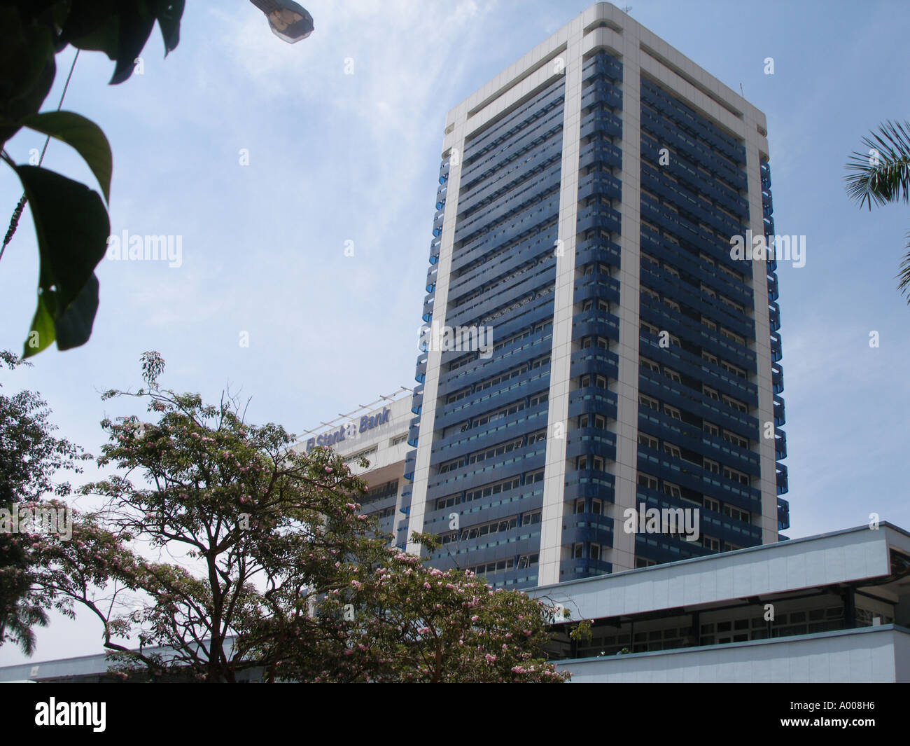 The newly renovated Crested Towers building in Kampala, Uganda Stock ...